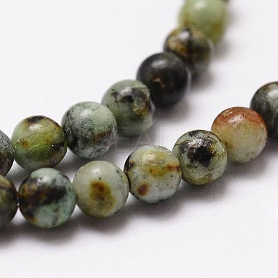 Natural African Turquoise(Jasper) Beads Strands - Lbeads.com