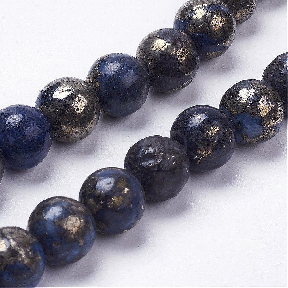 Natural Pyrite Beads Strands - Lbeads.com