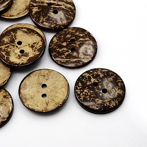 Coconut Buttons - Lbeads.com