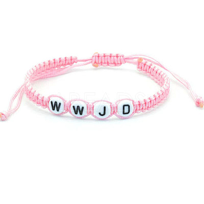 Polyester Braided Bead Bracelet - Lbeads.com