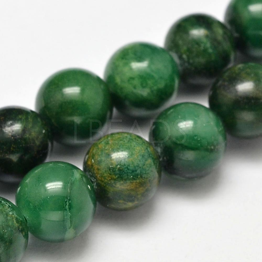 Natural African Jade Beads Strands - Lbeads.com