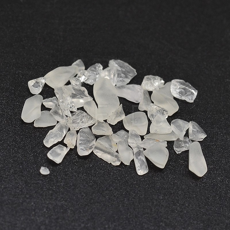 Natural Quartz Crystal Chips Beads - Lbeads.com